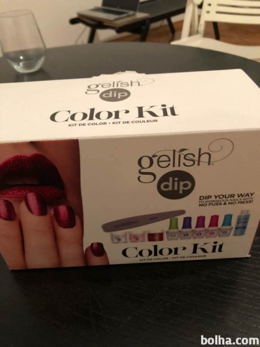 Gelish DIP Color kit (popolni set za permanentne nothe)