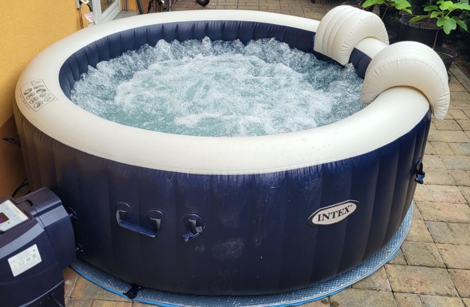Masažni bazen Intex Pure Spa Mobil-Whirlpool 77 Bubble Massage