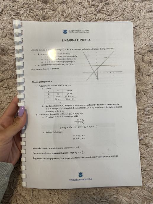 Mat zapiski, Mat formule, Mat pole