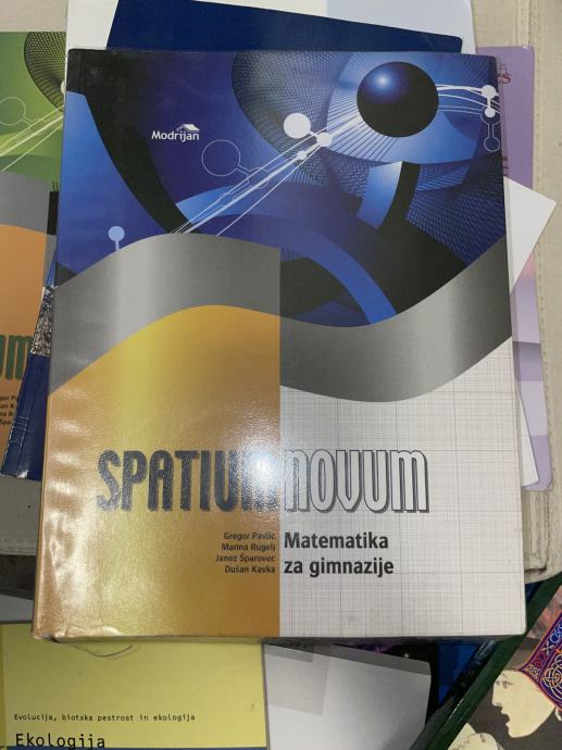 UČBENIKI MATEMATIKA SPATIUM,TEMPUS IN PLANUM NOVUM+ZBIRKA NALOG