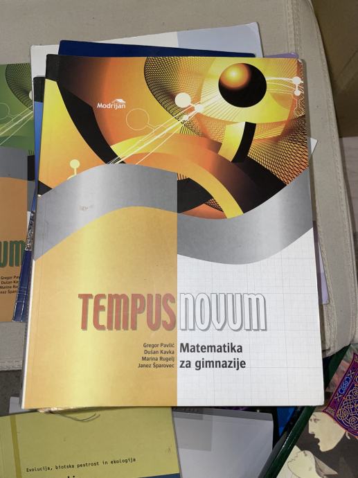 UČBENIKI MATEMATIKA SPATIUM,TEMPUS IN PLANUM NOVUM+ZBIRKA NALOG