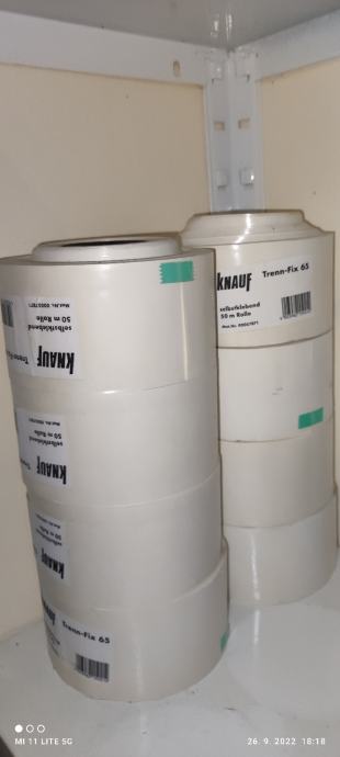 Airstop trak, Trenn-Fix za knauf