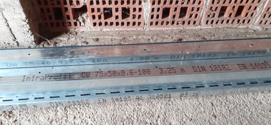 Knauf profili UW CW UA