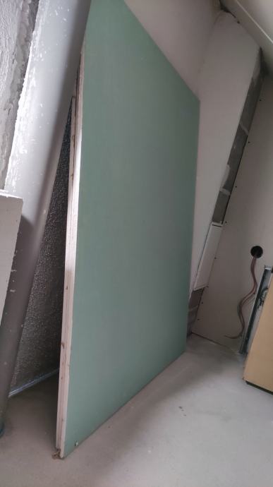 Mavčna plošča Knauf GKBI vodoodporna, 2000 x 1250 x 12,5 mm 7,5m2