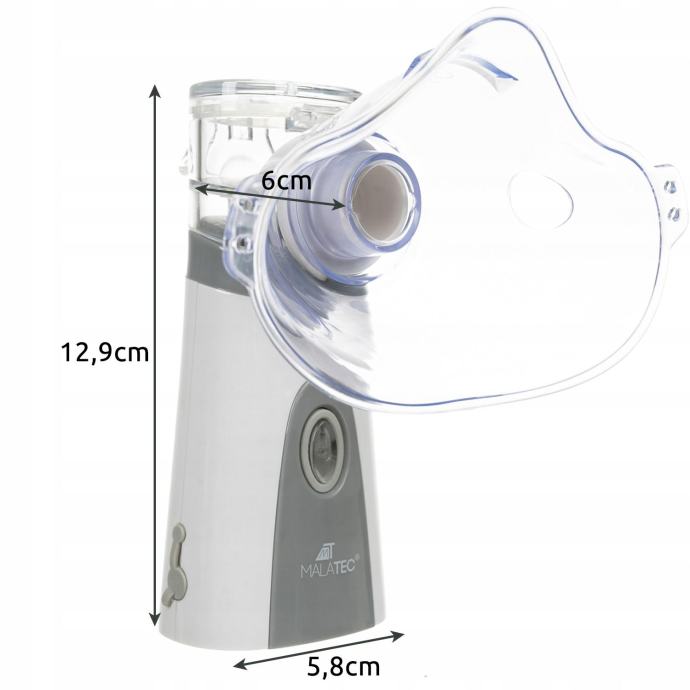 2v1 prenosni USB ultrazvočni inhalator za otroke in odrasle