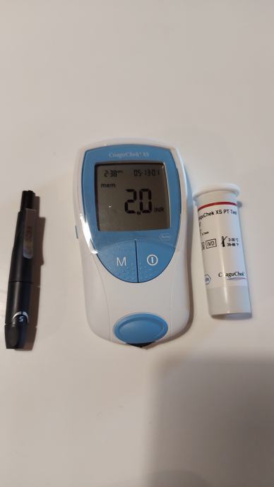 Coaguchek Roche merilec INR vrednosti - Marevan