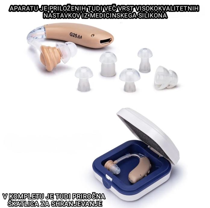 Slušni aparat slušni aparati ojačevalec zvoka Bluetooth - kot Neuroth