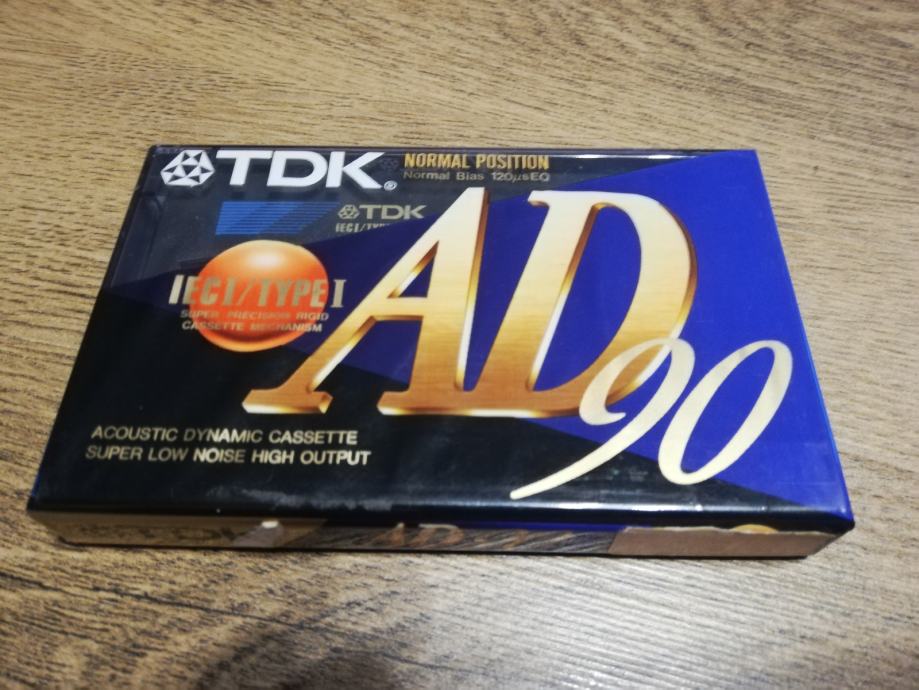 TDK AD 90 KASETA nova