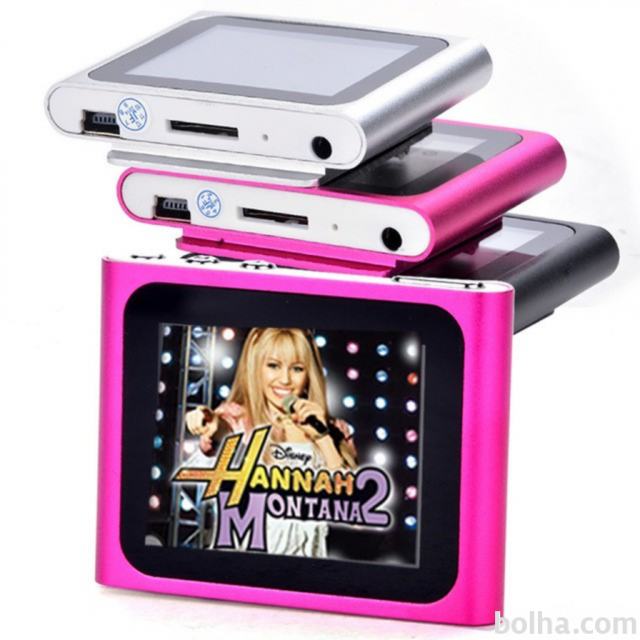 VIDEO MP3/MP4 PREDVAJALNIK+ USB KABEL+ SLUŠALKE-GARANCIJA