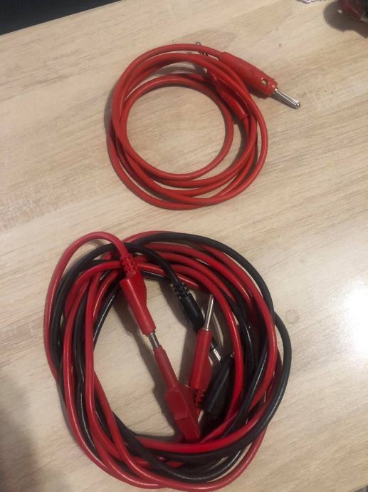 Merilne vezi, testne konice, kabli za multimeter