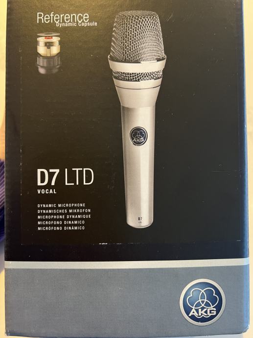AKG D7 LTD limited edition Vocal Mikrofon