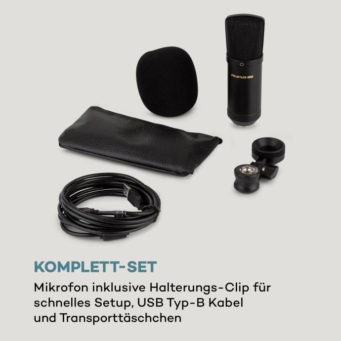 Auna Pro MIC-600 USB kondenzatorski mikrofon