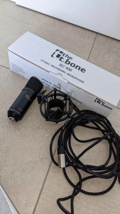 Set Mikrofon t.bone SC400 in set za montažo Neewer