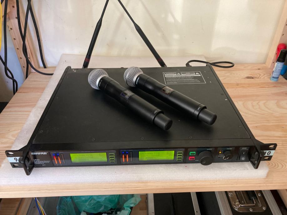 Shure ur4d in 2 sm58 J5E dvojni set