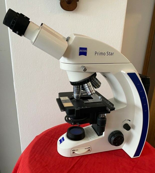 ZEISS PRIMO STAR BINOCULAR MICROSCOPE 4x/10x/40x/100x