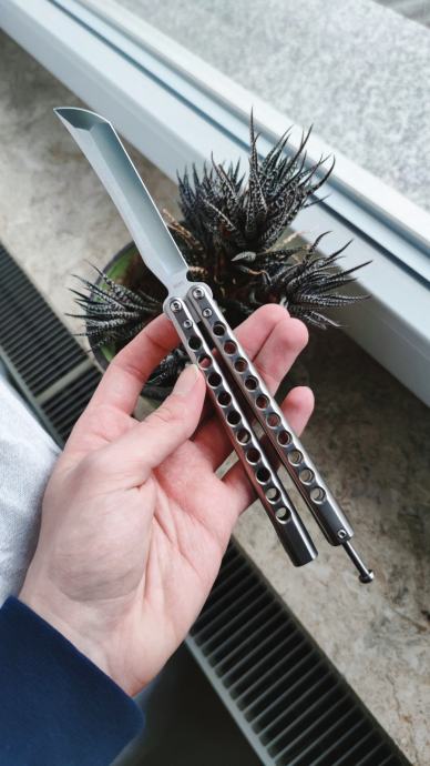 Balisong Atropos DEMON 2 Zen Pins (Butterfly nož)
