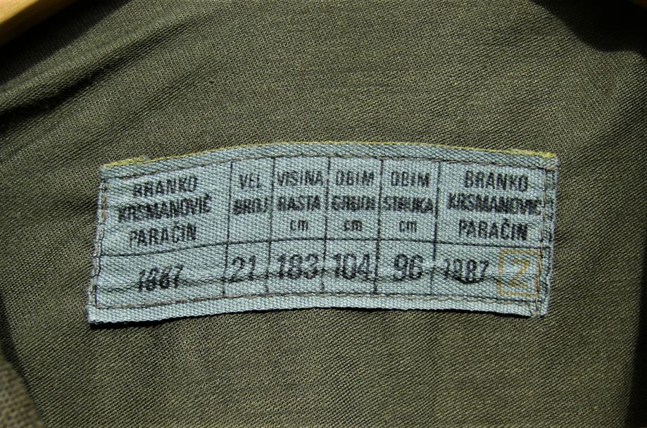 JNA uniforme