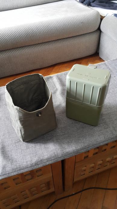 JNA mass kit (prenosni pribor za obroke ter čutara)