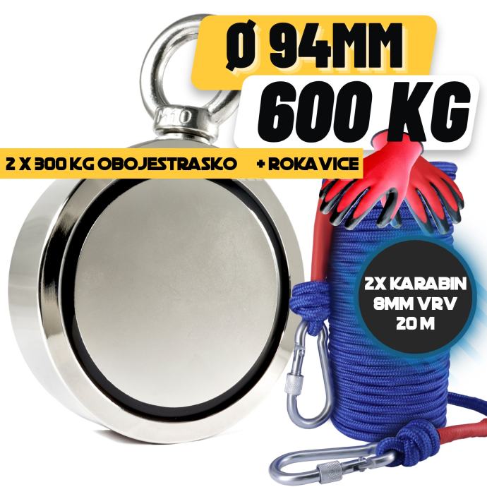 Magnet fishing 600kg