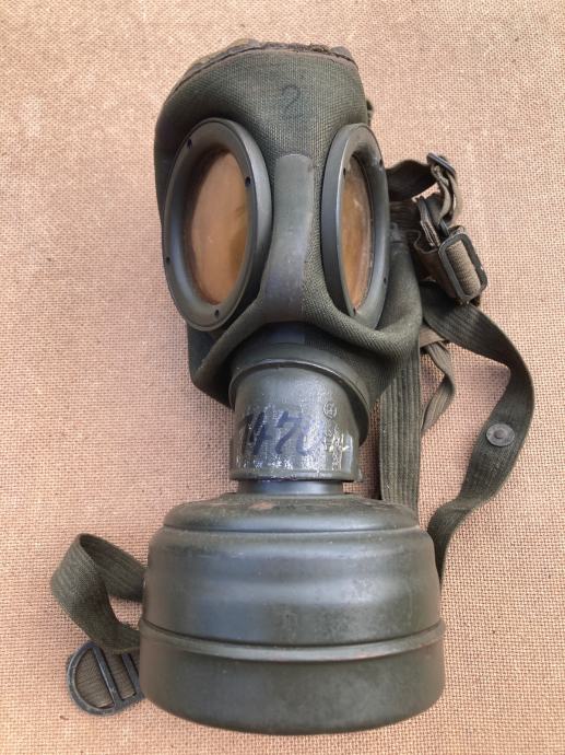 Nemška plinska maska WW2