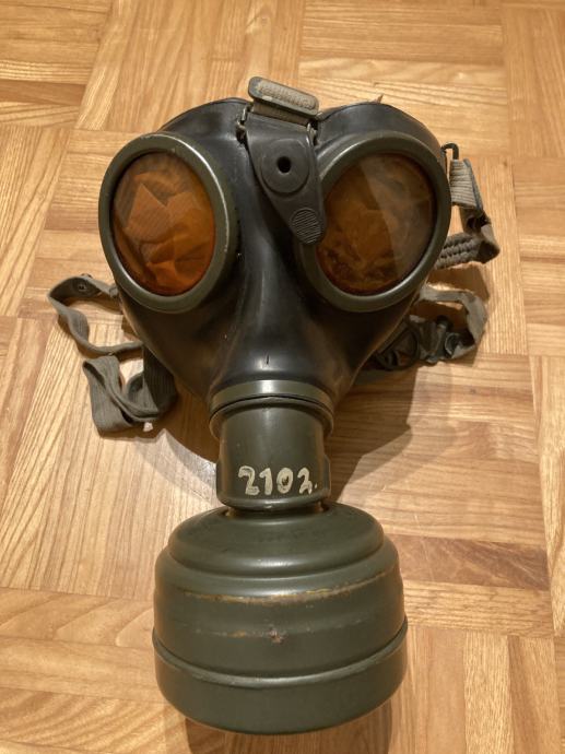Nemška WW2 plinska maska GM38