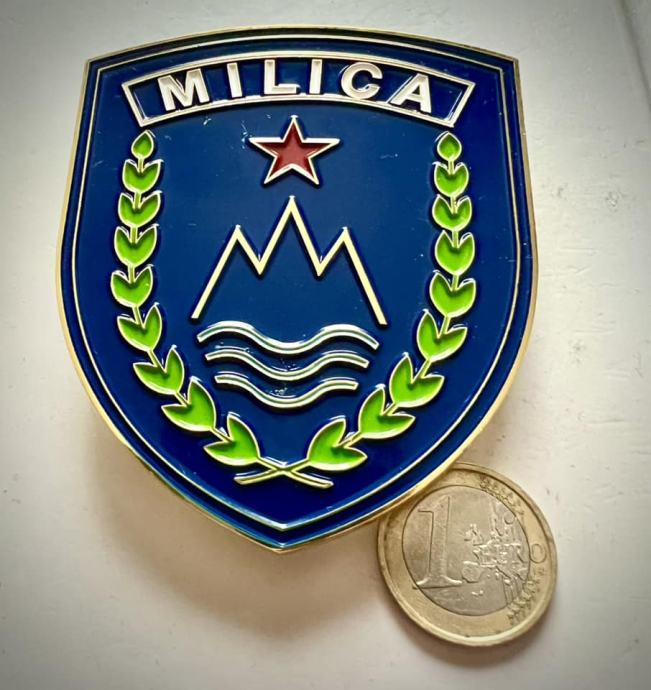 SFRJ JUGOSLAVIJA SLOVENSKA MILICA VELIKI ŠČIT (otaku)