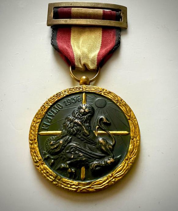 Španija, državljanska vojna, medalja FALANGA (otaku)
