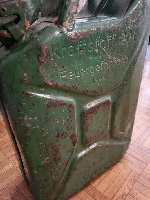 3. Reich, Wehrmacht kraftstoff, kanister za bencin