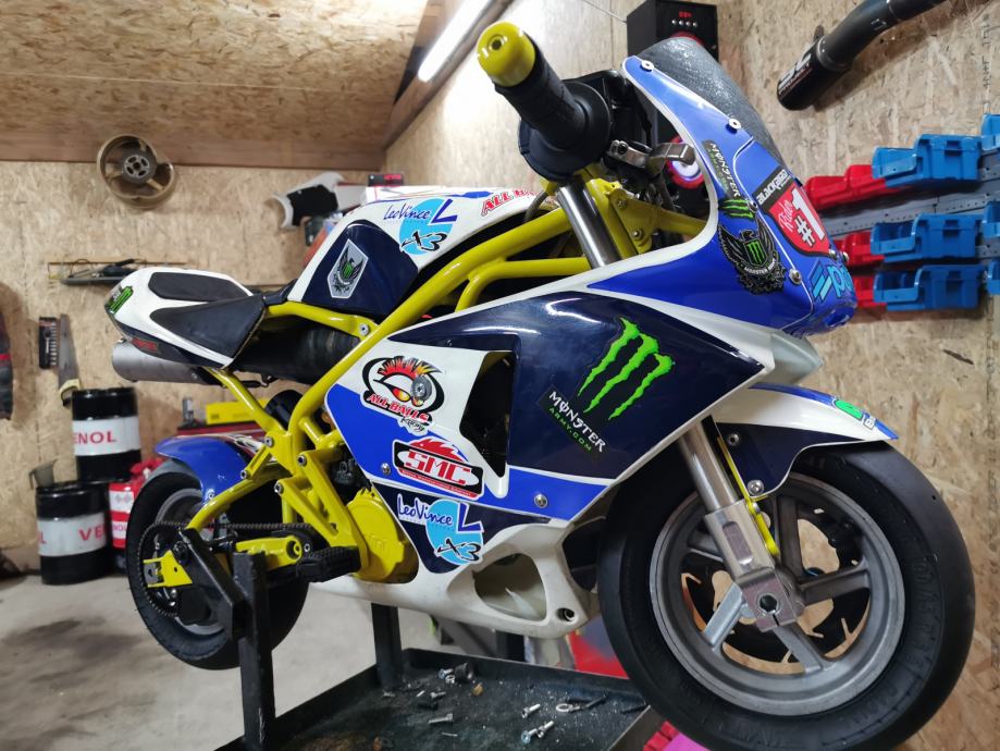 Mini Moto Polini G5 dirkalni ljubiteljsko vozen 50 cm3, 2011 l.