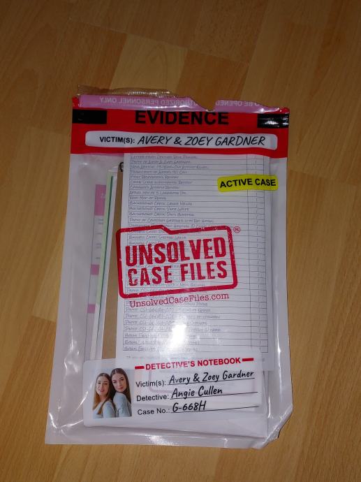 Unsolved case files