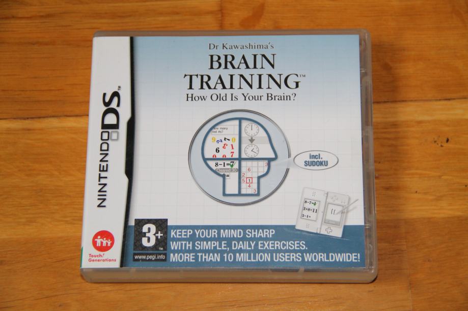 Nintendo DS igra Brain training