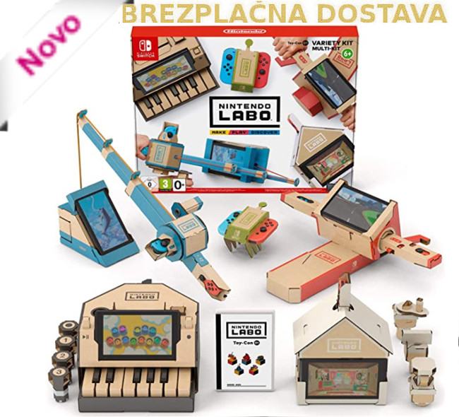 NS Nintendo Labo Toy-Con 01 Variety Kit Multi Kit SWITCH