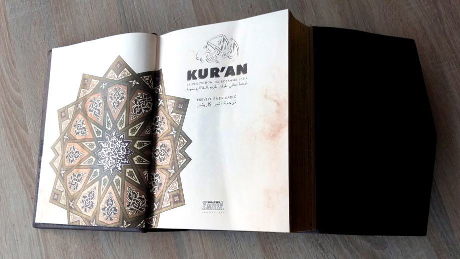 KURAN s prijevodom na bosanski jezik (KORAN)