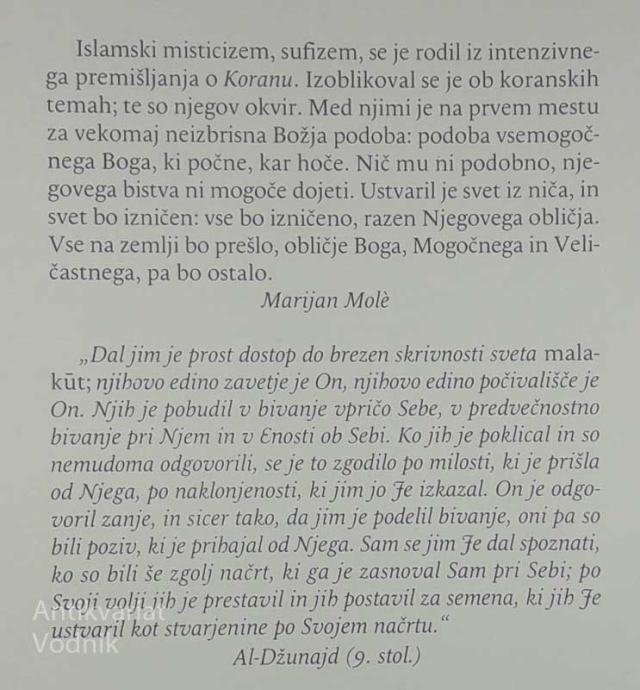 MUSLIMANSKI MISTIKI, Marjan Molè