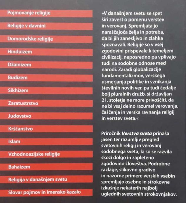 VERSTVA SVETA, več avtorjev