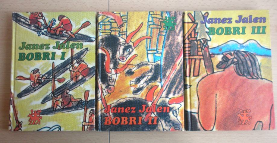 BOBRI 1. 2. in 3.del, Janez Jalen - Zlata knjiga