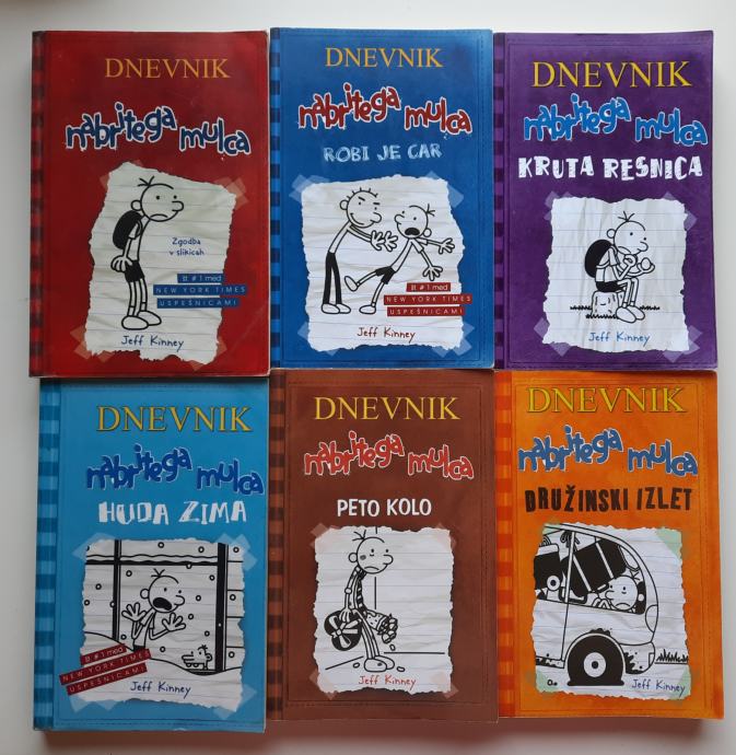 Dnevnik nabritega mulca, Jeff Kinney