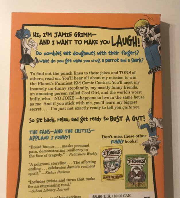 I FUNNY A Middle School Story - James Paterson