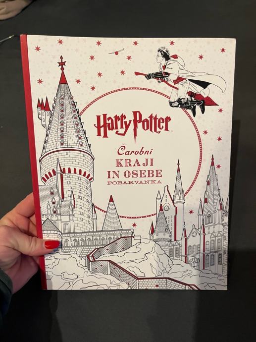 Harry Potter pobarvanka NOVA