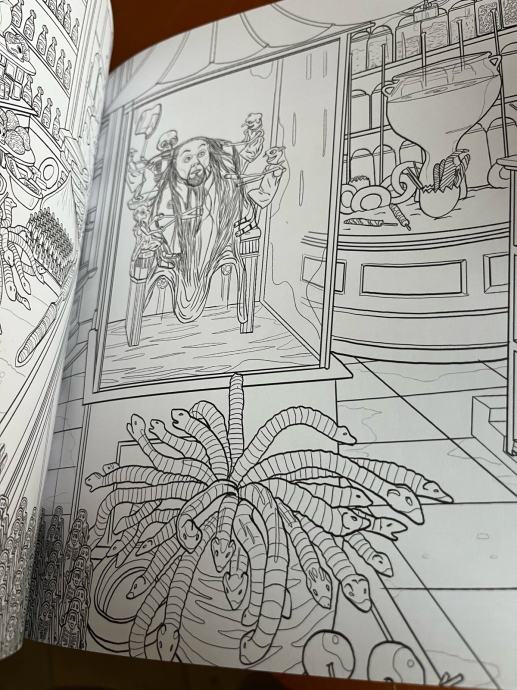 Harry Potter pobarvanka NOVA