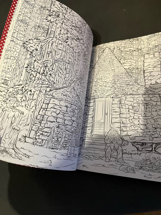 Harry Potter pobarvanka NOVA