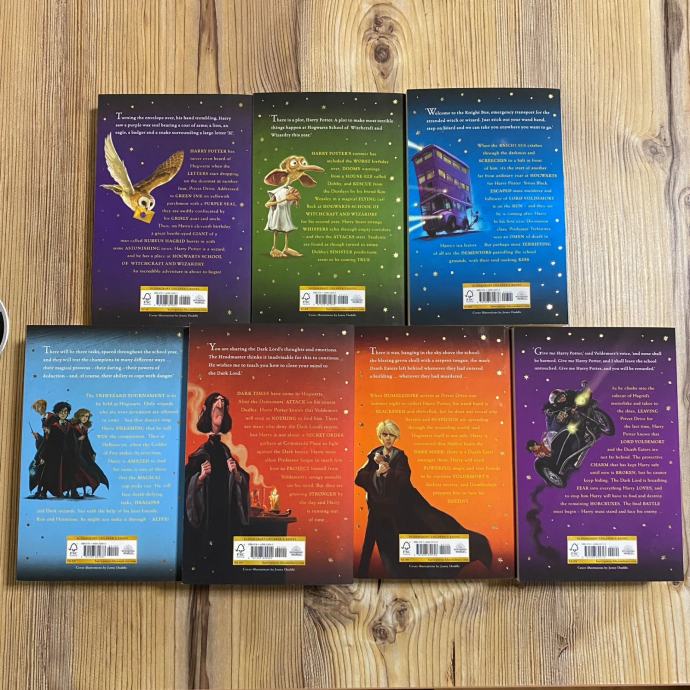 Harry Potter - set knjig v angleškem jeziku
