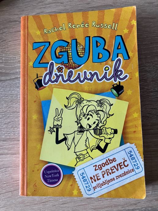 Knjiga Zguba Dnevnik