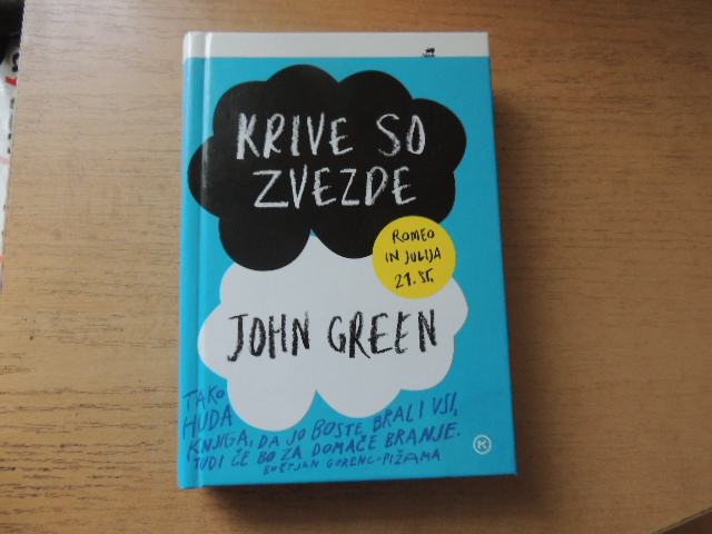 KRIVE SO ZVEZDE J. GREEN ZALOŽBA MLADINSKA KNJIGA 2013