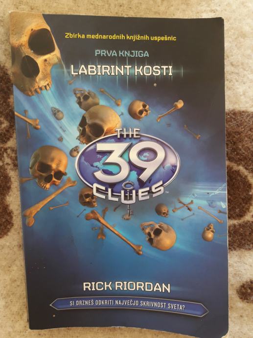 Labirint kosti, Rick Riordan