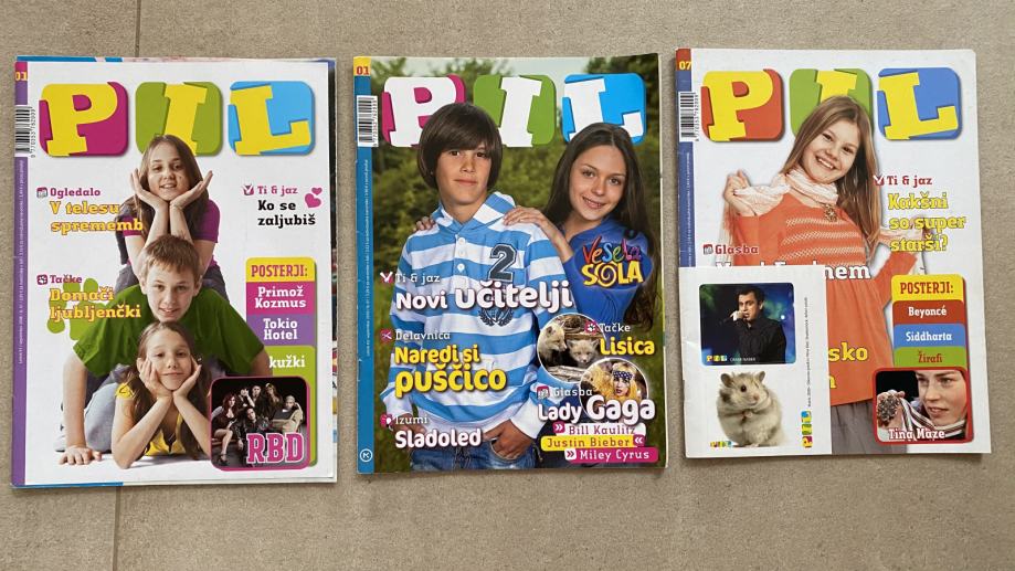 *Poučna in popularna revija PIL za najstnike + PODARIM: 3x PIL PLUS