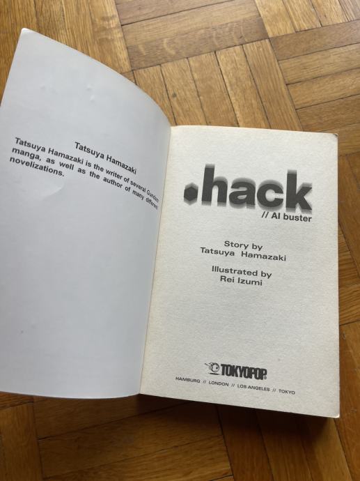 The Dot Hack .Hack AI Buster Volume 1