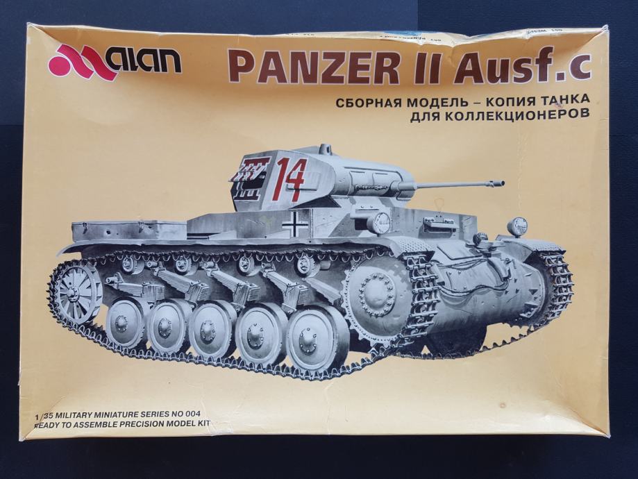 ALAN 004 1:35 Panzer II Ausf. C