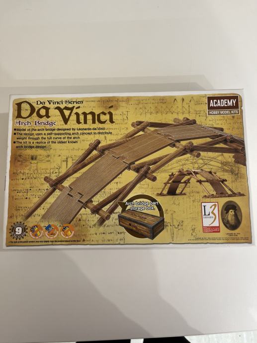 DA VINCI SERIES ARCH BRIDGE, ACADEMY HOBBY MODEL KITS