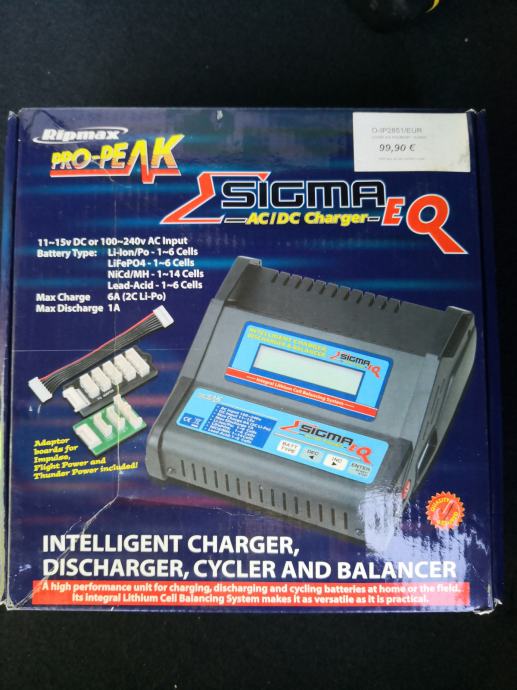 Polnilec SIGMA AC/DC PRO PEAK